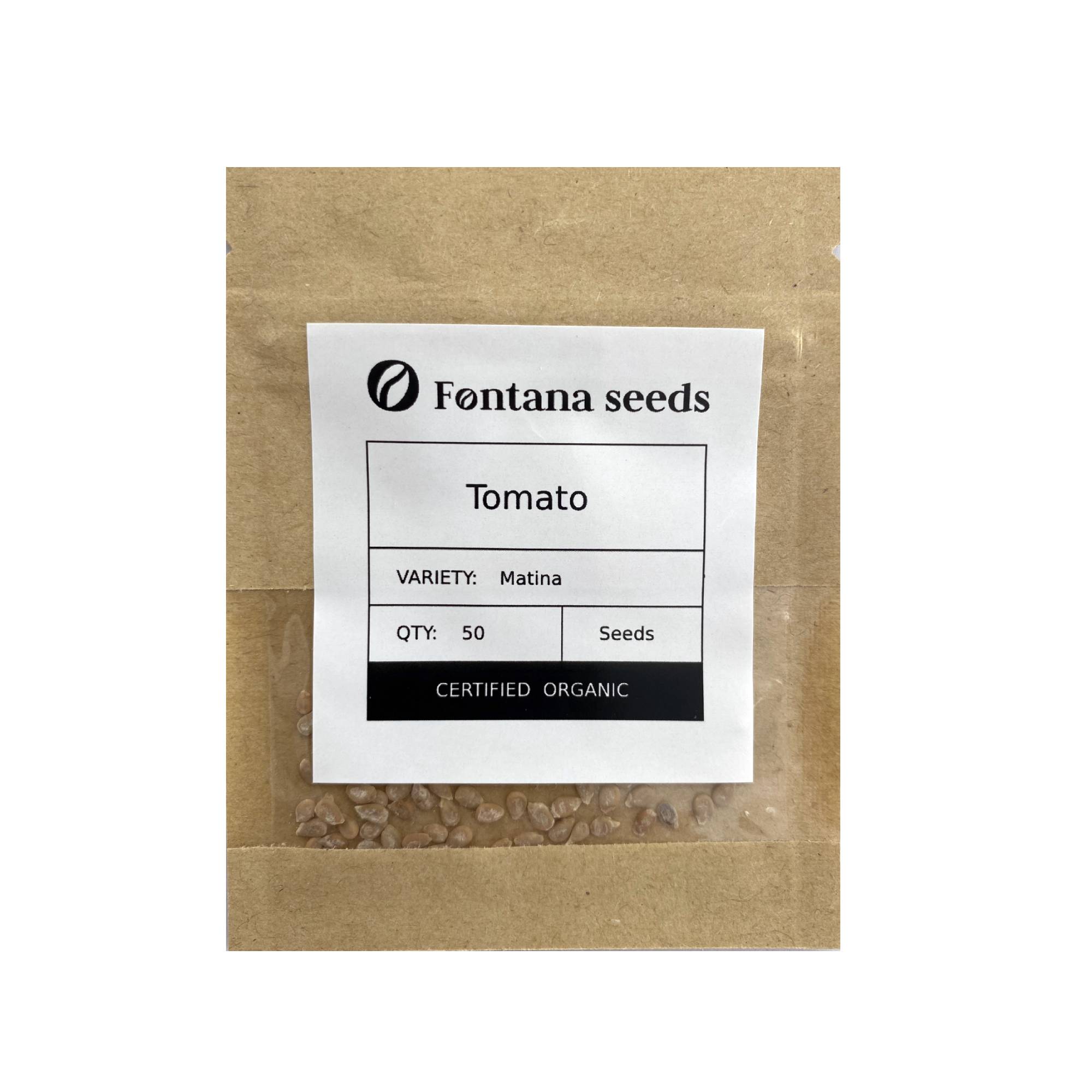 Organic Tomato Matina | Grow Bio Tomatoes from Seed | Fontana Seeds