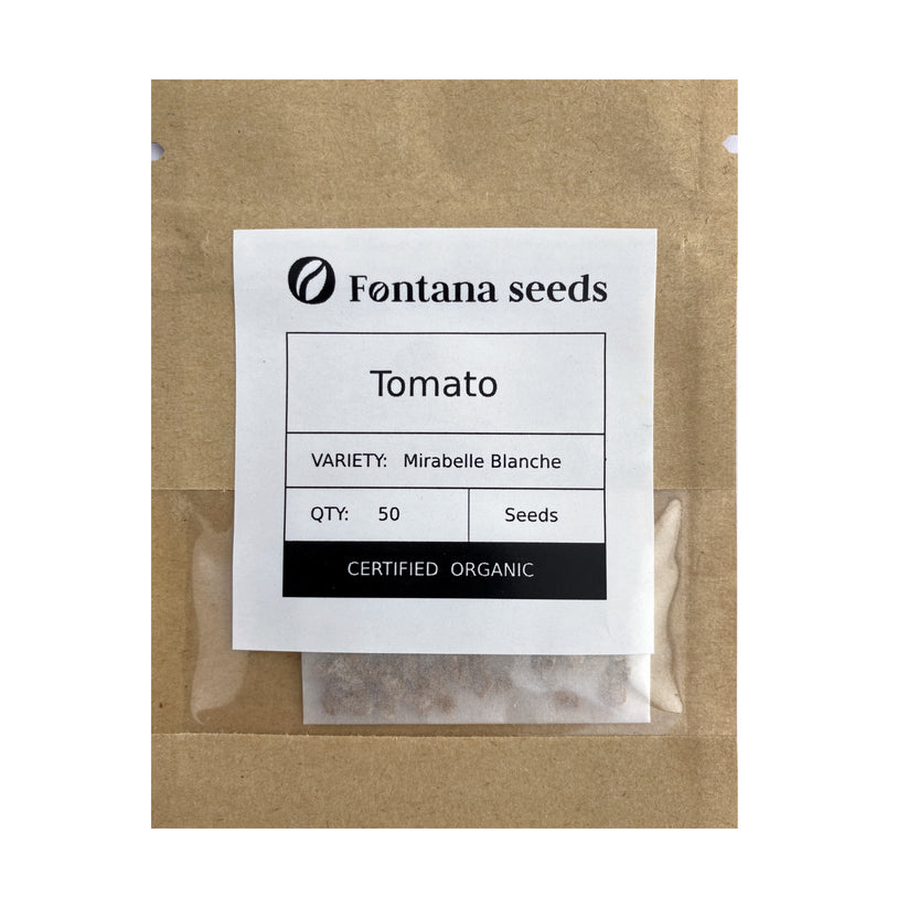 Organic Tomato Mirabelle Blanche | Grow Bio Tomatoes from Seed ...